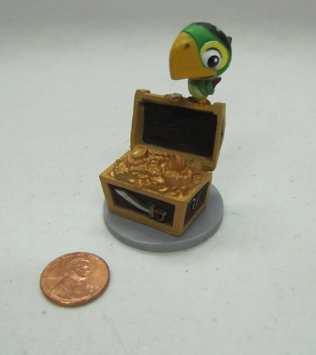 Disney Skully Pet Bird Figure Jake Neverland Pirates Cpt. Hook 2.25 ...