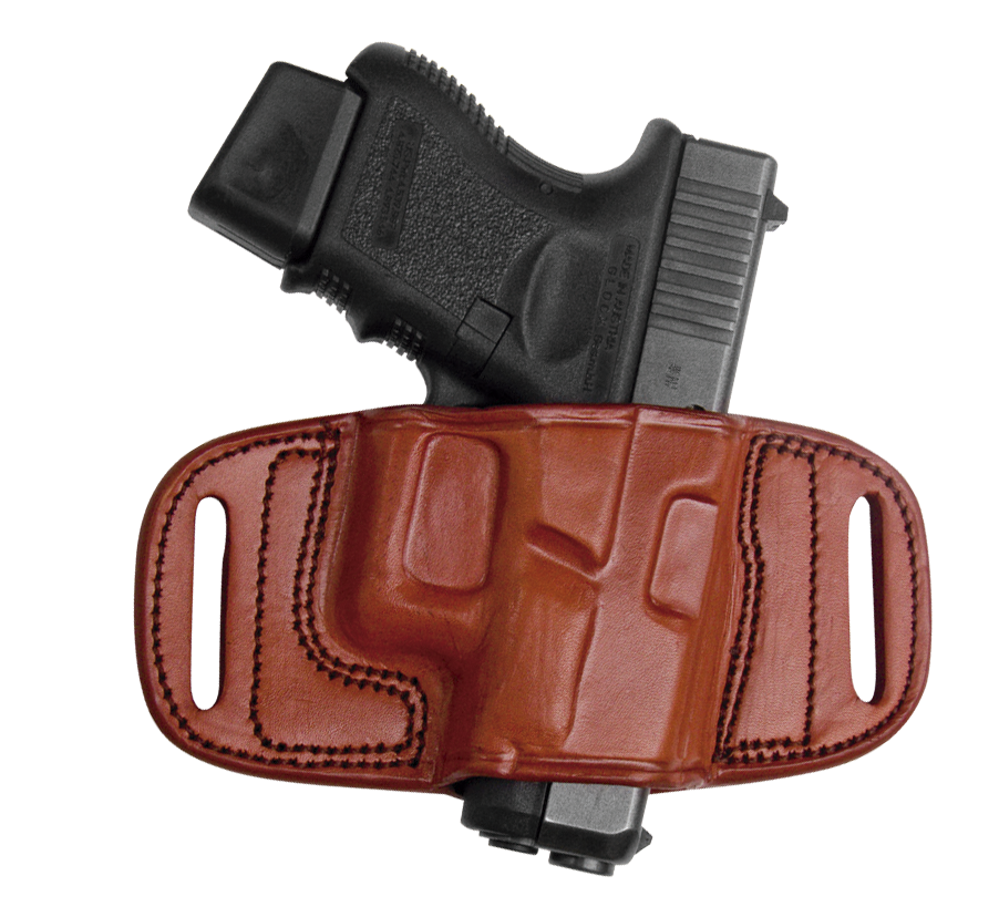 Right Hand Leather Quick Draw Belt Slide Holster - CHOOSE GUN | eBay