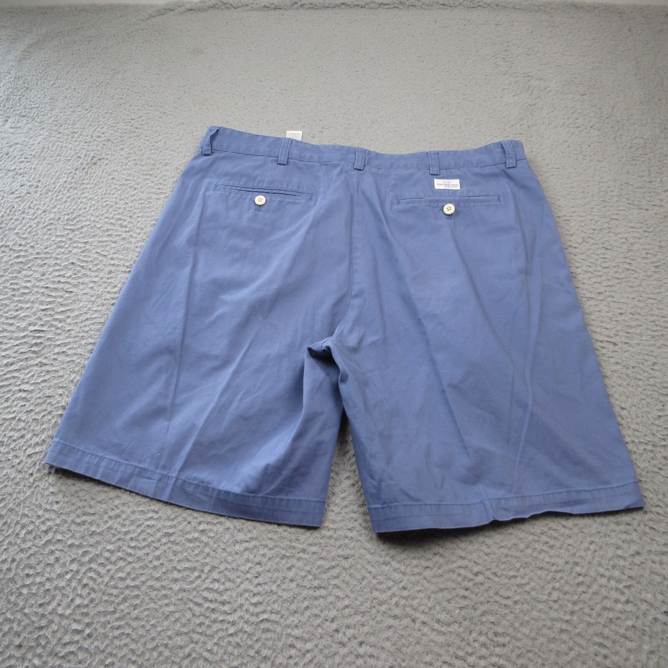 Vineyard Vines Shorts Mens 38 Club Short Blue Flat Front Chino Preppy ...