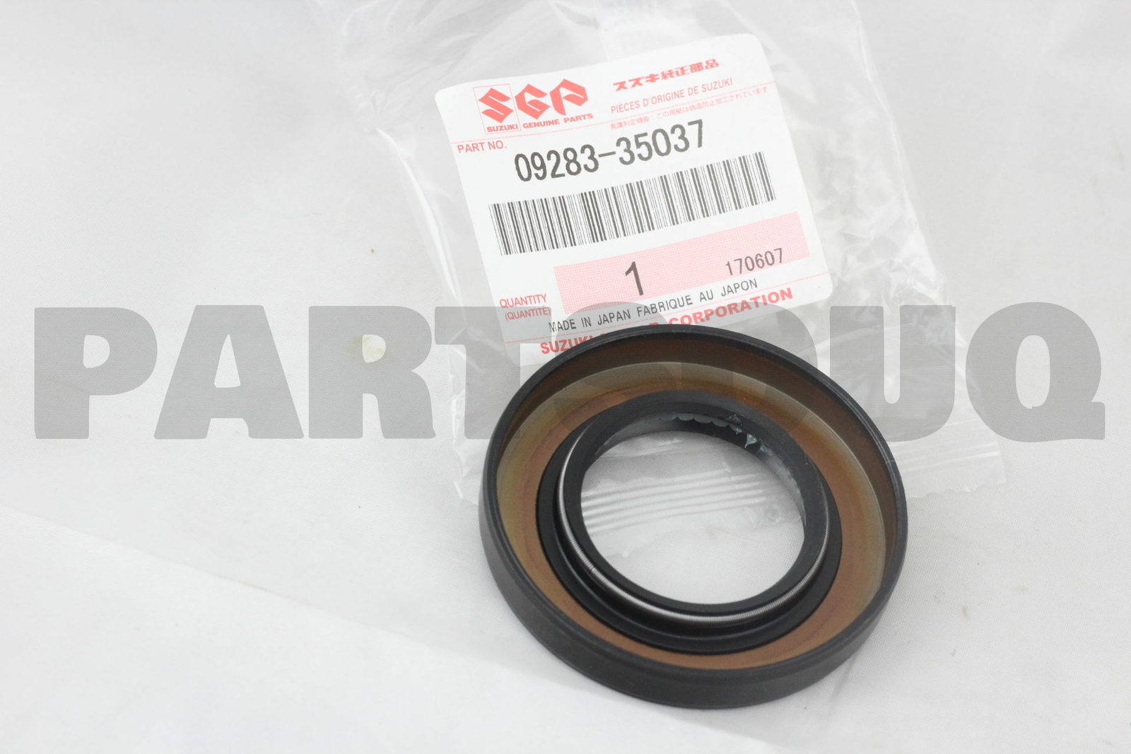 0928335037 Genuine Suzuki SEAL, DIFF SIDE OIL LH 09283-35037 | eBay