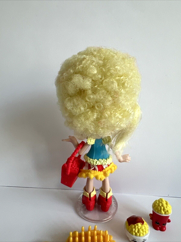 Shopkins doll Popette shoppie & accessories good condition | eBay