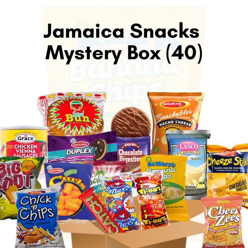 Jamaica Snacks Box (Pack of 40) Jamaican Assorted Snacks Box | eBay