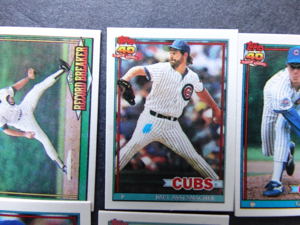 1991 Topps Micro Mini Chicago Cubs Team Set of 32 Baseball Cards | eBay