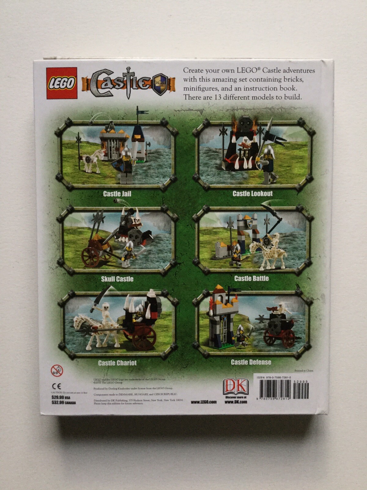 Lego Castle Fantasy Era Brickmaster Harcover Book Instruction Only ...