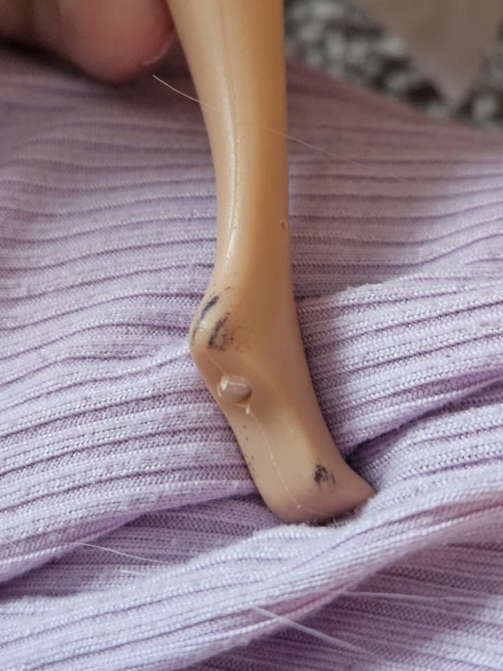 Gorgeous Barbie Doll!! Mattel Blonde Hair And Blue Eyes Wearing ...