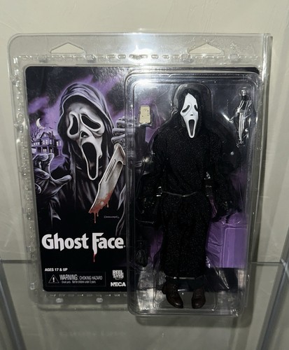 Neca Reel Toys Horror Retro Cloth Scream Ghostface 8” Action Figure | eBay