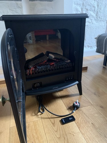 Dimplex Club Optiflame Electric Stove CLB20E, 2kW, Remote Control | eBay UK