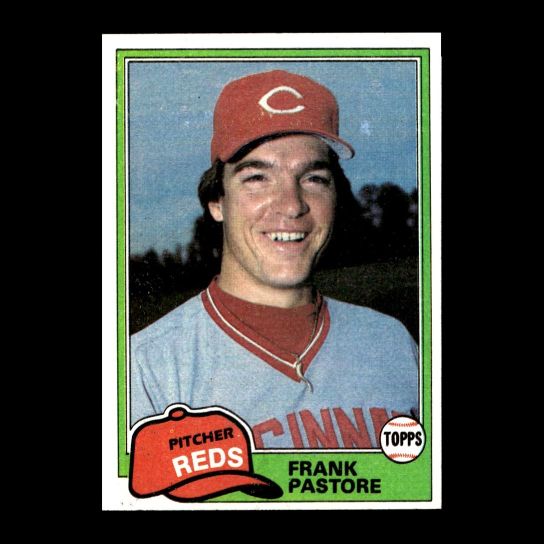 Frank Pastore 1981 Topps Cincinnati Reds #499 Nice! 1 | eBay