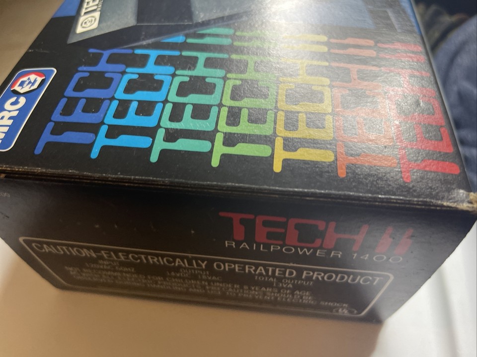 MRC Tech II Railpower 1400 HO/N DC Powerpack Hobby Transformer Model ...