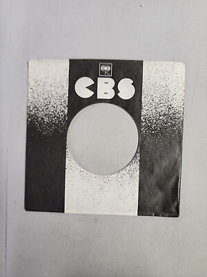 45 RPM 7" RECORD SLEEVES CO. SLEEVE 1 PACK SEE PHOTOS - CBS (SLV177) | eBay