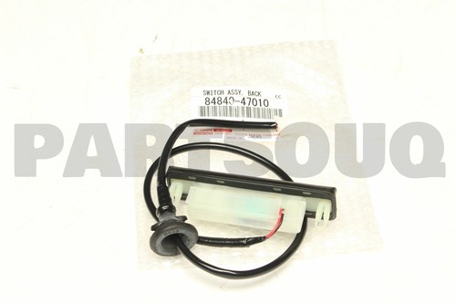 8484047010 Genuine Toyota SWITCH ASSY, BACK DOOR OPENER 84840-47010 | eBay
