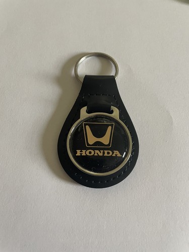 Honda Keychain Honda Black Leather Key Chain Black | eBay
