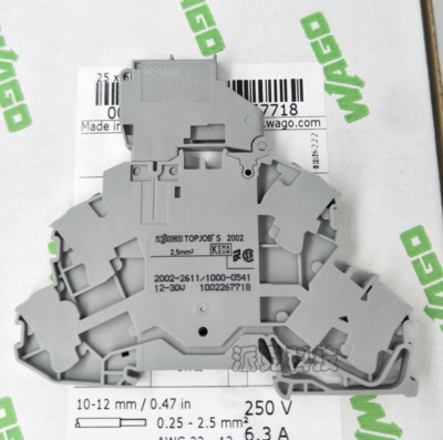 1PC New Wago 2002-2611/1000-0541 Terminal Block Brand Free Ship | eBay