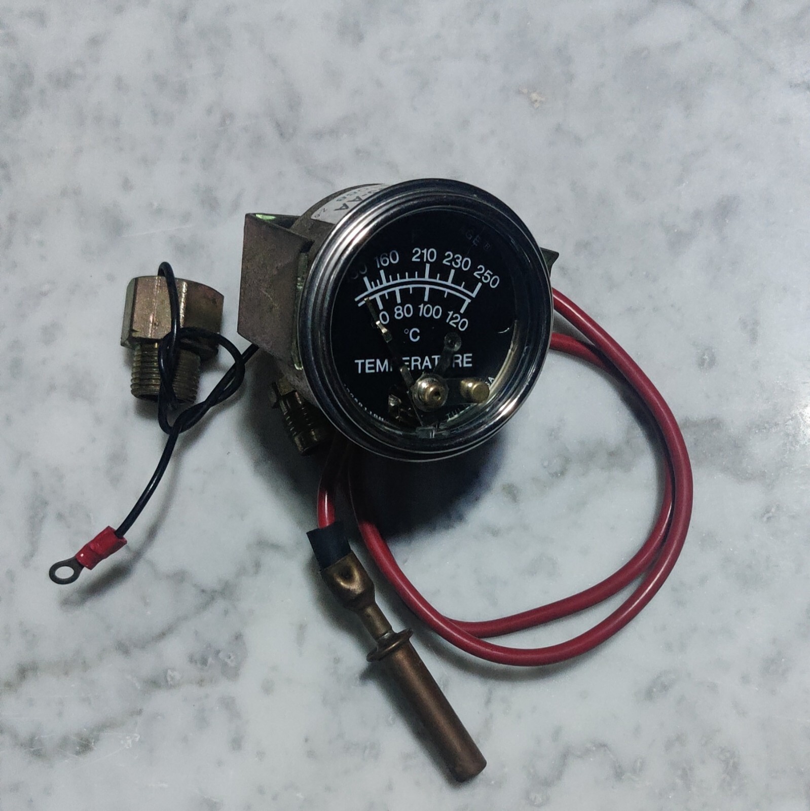 Murphy Switch Gauge Temperature 130-250 Swichgage Ford E5JL-10883-AA | eBay