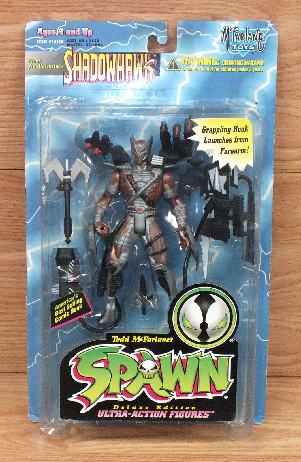 McFarlane Toys - ShadowHawk (10135) Spawn Deluxe Edition Ultra Action ...