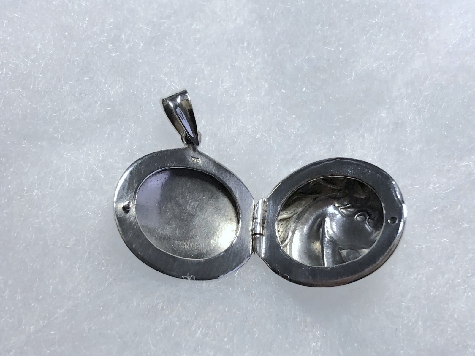 Wildthings Sterling Silver Horse Head Locket/Pendant | eBay