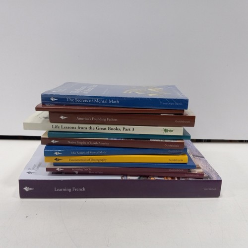 Bundle of 11 The Great Courses Learning Books | eBay