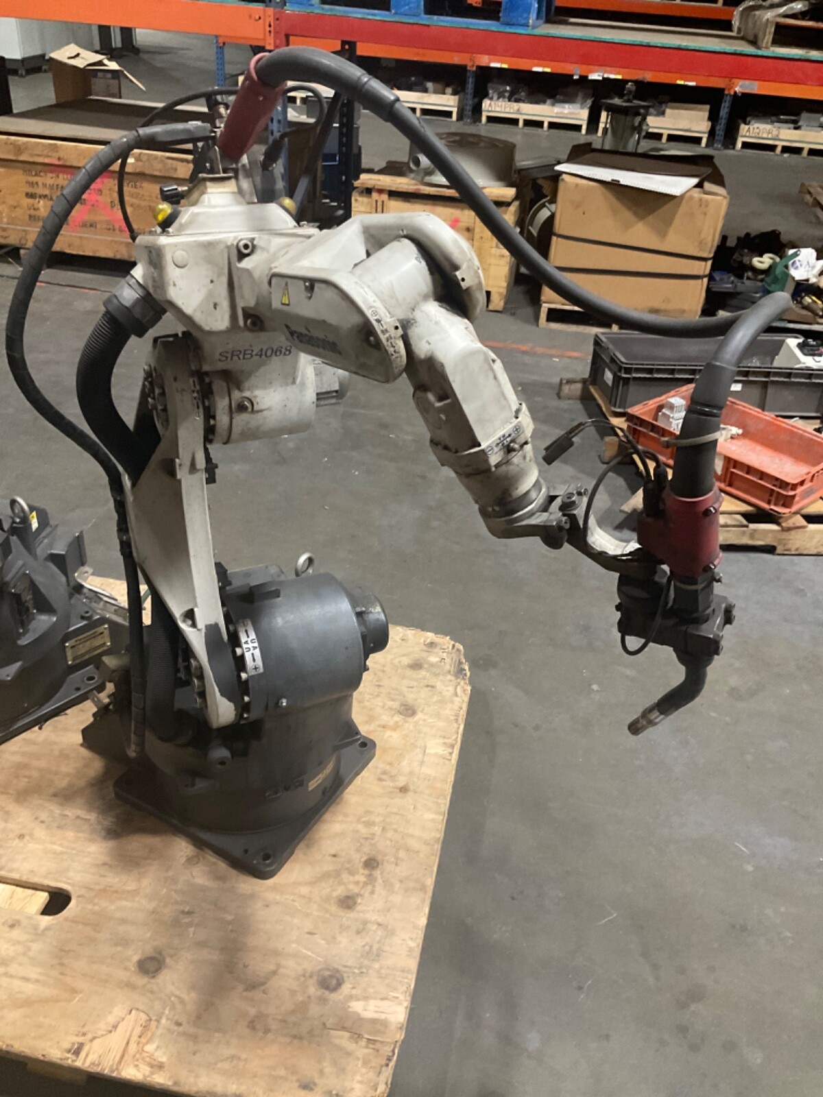 Panasonic YA-1 / YA1QAR61U03 Welding Robot 4832N9030E230, 4613N8332E200 ...