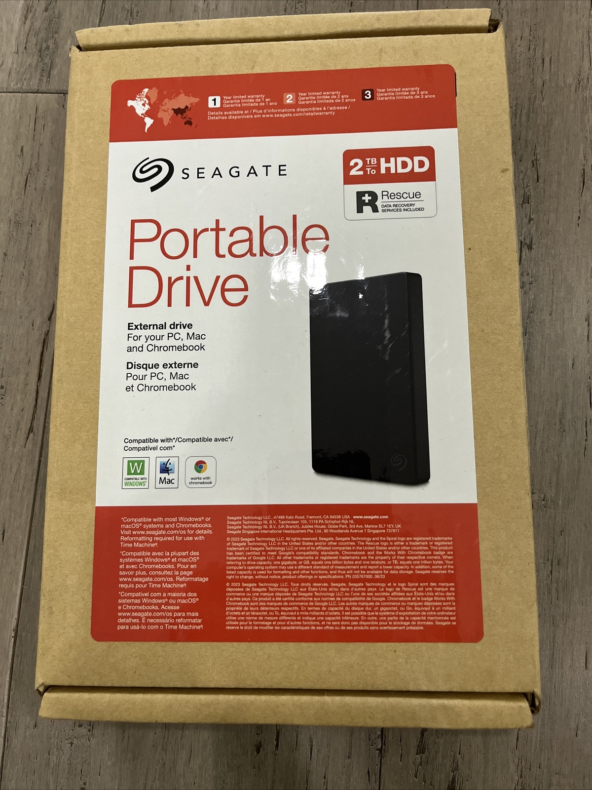Seagate STGX2000400 2TB USB 3.0 External Hard Drive - Black UNOPENED ...