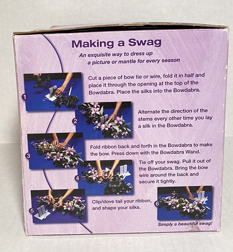 Bowdabra Bow Maker Kit Create Bows Swags Decor Favors Craft Tool Some Wire Used | eBay