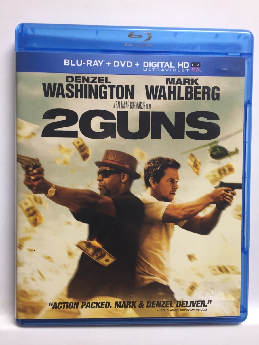 2 Guns Blu Ray Poster