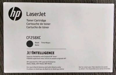 NEW HP 58X CF258XC Toner Cartridge Black M404dn M404dw M404n M428fdn ...