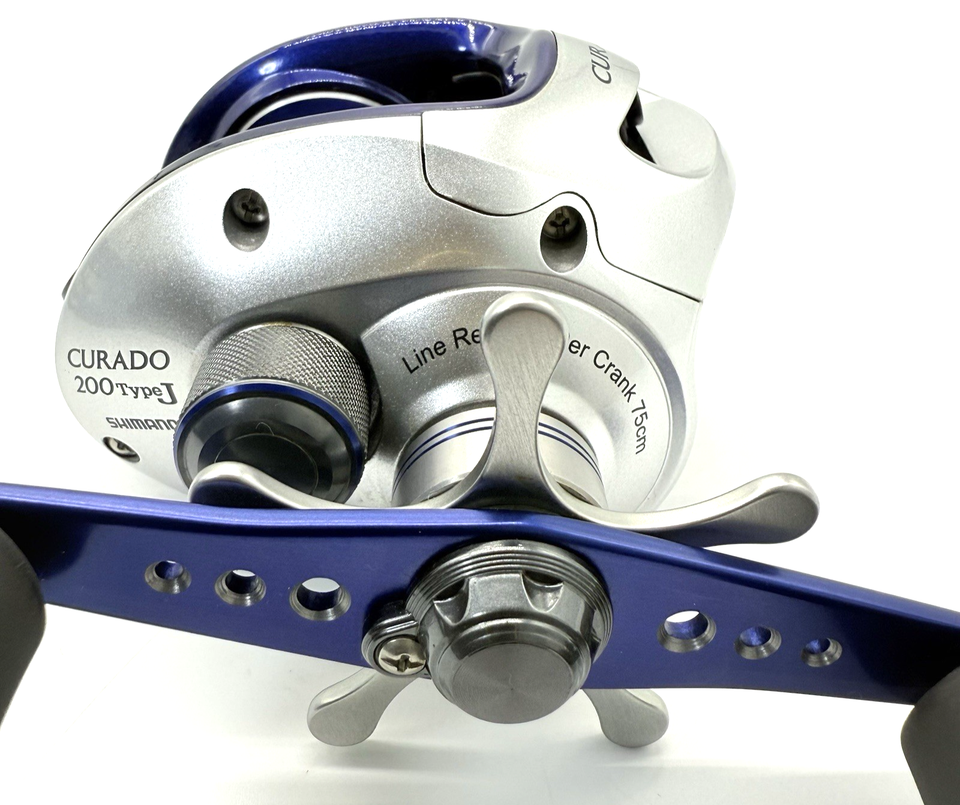 Shimano CURADO 200 TypeJ Right Handed Bait Casting Reel with Box JAPAN ...