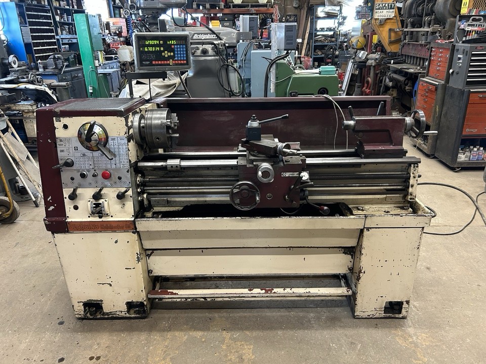 Clausing Colchester 13x40 Lathe DRO Taper Attachment Inch Metric | eBay