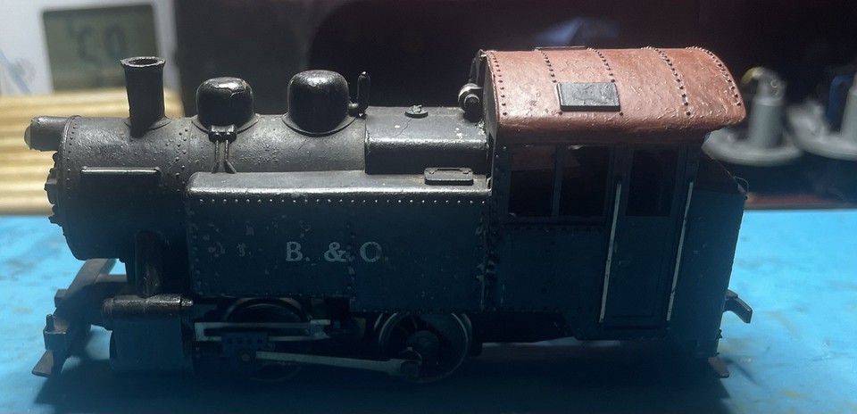 Vintage Mantua 0-4-0 B&O Booster Steam Locomotive Engine Serviced Lot ...