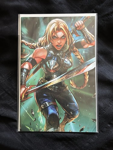 Marvel War Of Realms 2019 #4 NM/VF Maxx Lim Battle Lines Virgin Variant ...