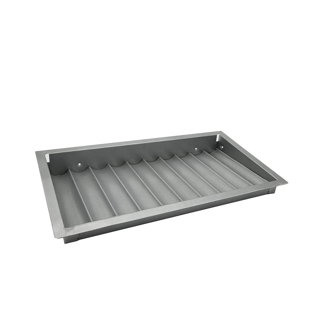 PROFESSIONAL METAL CASINO POKER CHIPS TRAY & LOCKING COVER - 10 ROW ...