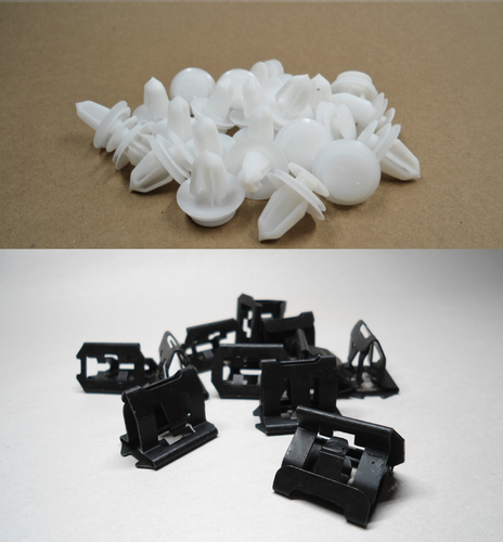 10 GRILLE & 20 FRONT FENDER CLIPS! FITS CHEVROLET SILVERADO COLORADO ...