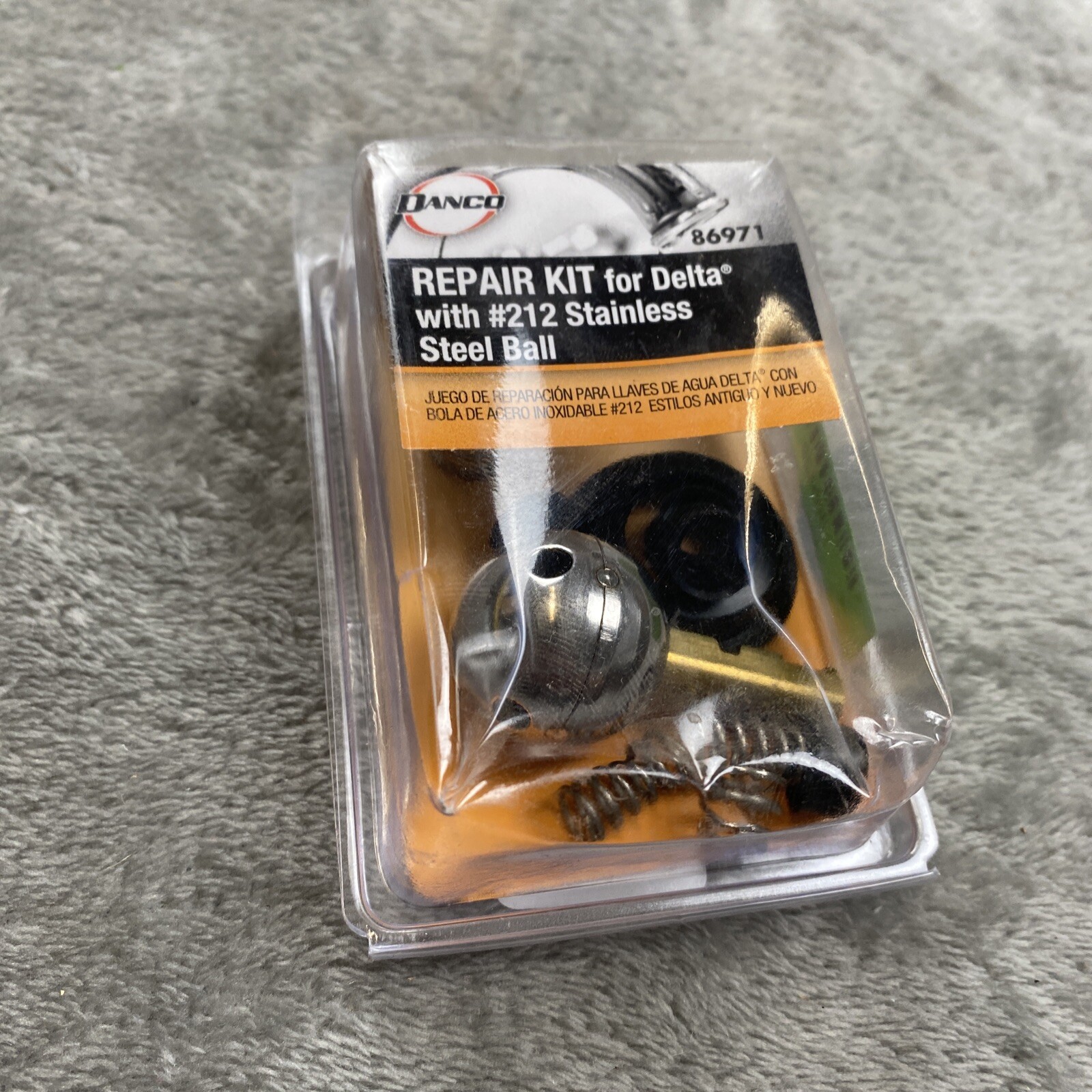 Danco 86971 Cartridge Repair Kit Brass Black For Delta Single-Handle ...