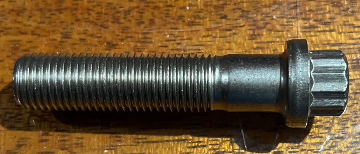 DB 7/16-20 x 2", 12 Point Cap Screw. Nickel Plated, 170,000 psi, 2-pack ...