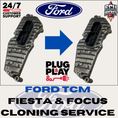 Ford Fiesta Focus TCM CLONING SERVICE Transmission Control Module ...