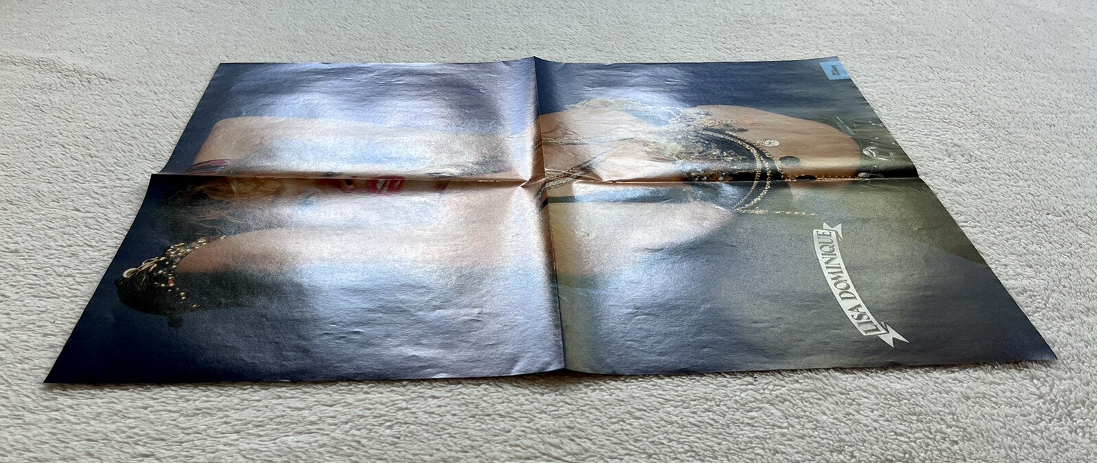 Lisa Dominique Ronnie James Dio 1990 Metal Rock UK Poster Music ...