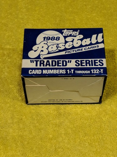 1988 Topps Traded Series Baseball Set | eBay