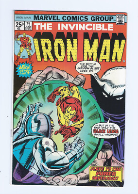 IRON MAN 75 JUIN 1975 IRON MAN CONTRE BLACK LAMA | eBay