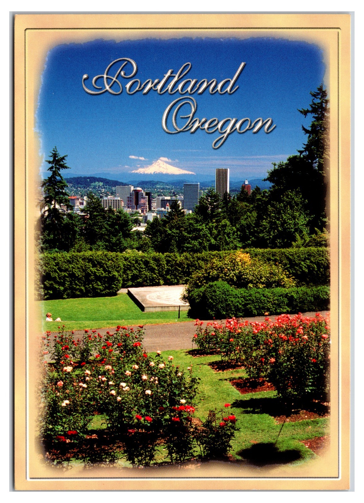 Vintage 1990s - Portland City of Roses - Portland, Oregon Postcard ...