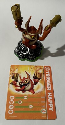 Skylanders Spyro's Adventure Trigger Happy Figure 2011 Activision ...