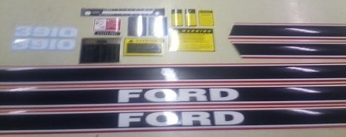 Ford 3910 Hood Cautions,Pto,Lift,8 speed Shift Decals | eBay