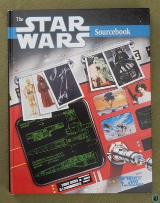 Star Wars Sourcebook (SW D6 RPG) Original Edition Hardcover West End ...