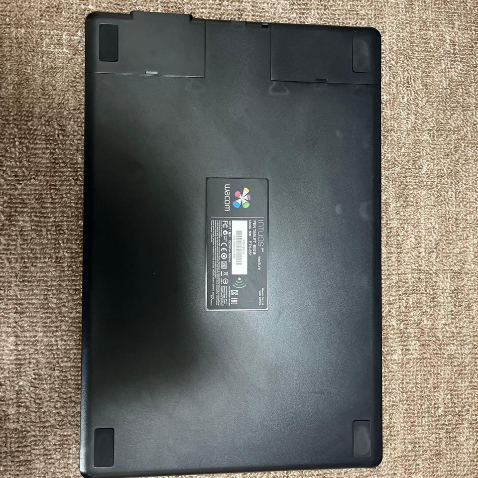 Wacom Intuos Pro PTH-651 Pen Tablet with Pen and Stand, Cable Included ...