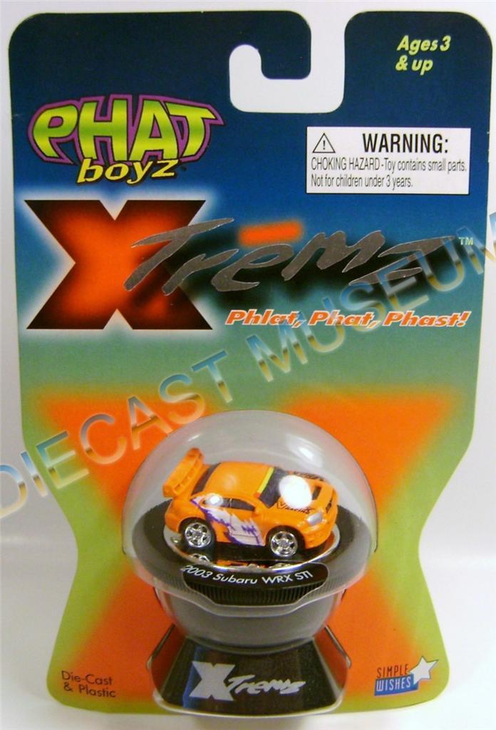 2003 '03 SUBARU WRX STI FAST & FURIOUS DIECAST PHAT BOYZ BOYS XTREMZ ...