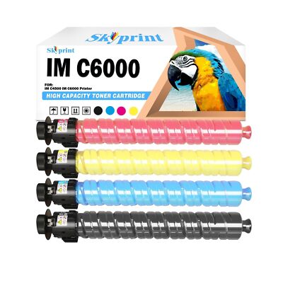 IM C4500 IM C6000 High Capacity IMC4500 IMC6000 Toner Cartridges Black ...