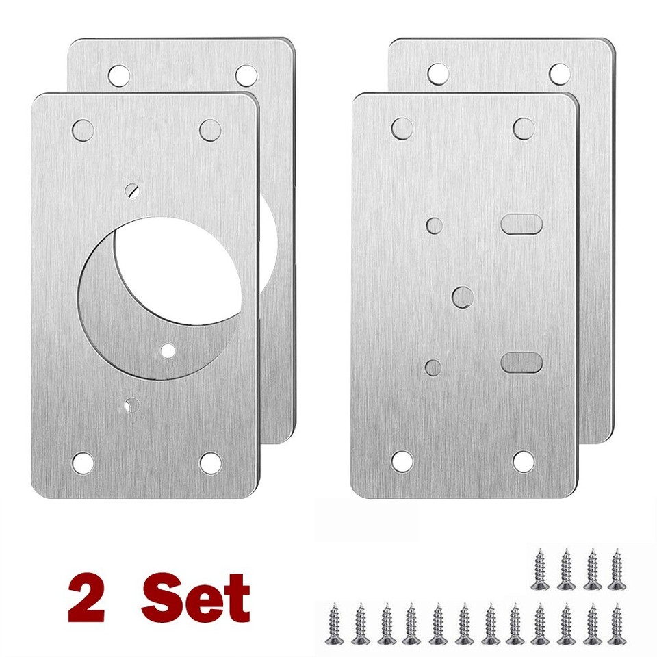 Door Drawer Plate Hinge Repair Close Hinges Cupboard Door Fixing Repair ...
