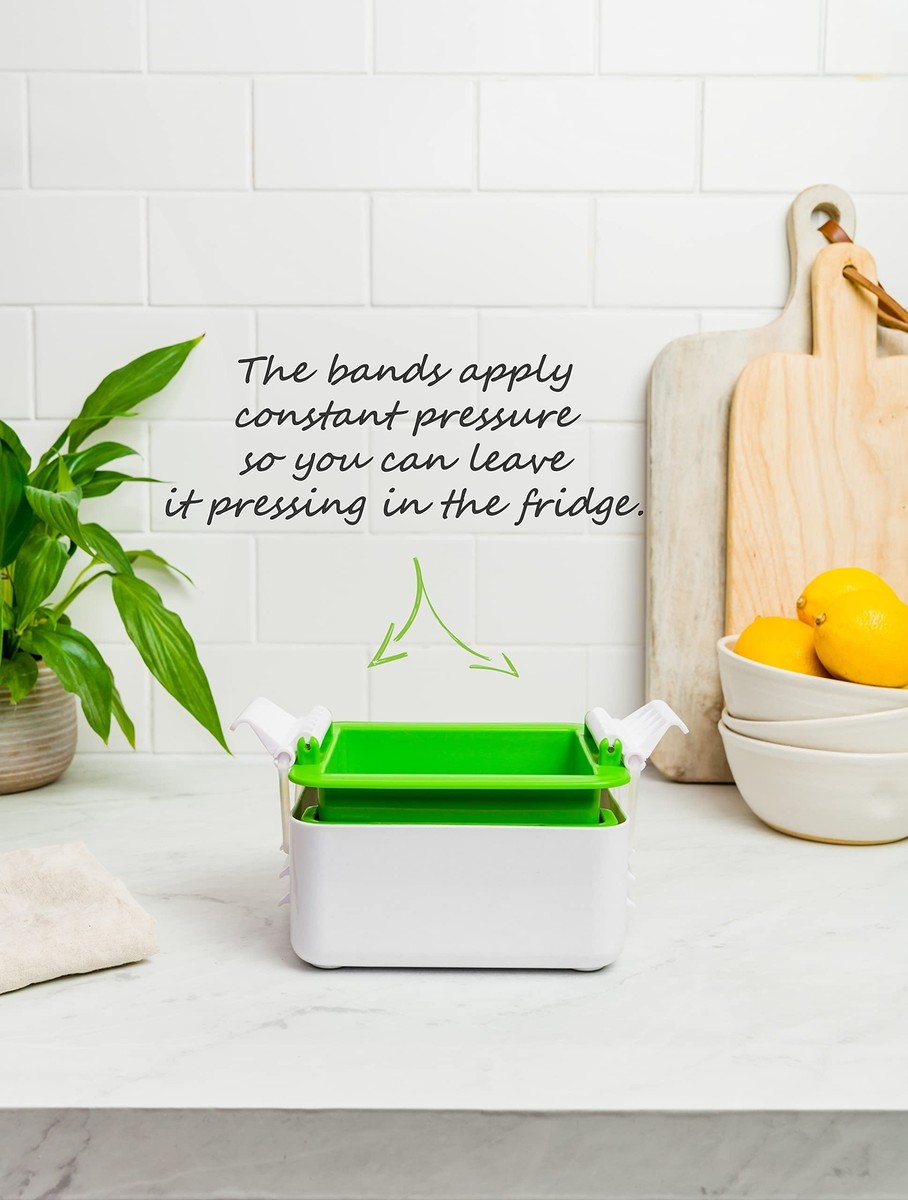 Baked Tofu - The Original No-Mess Tofu Drainer Tofuture Tofu Press