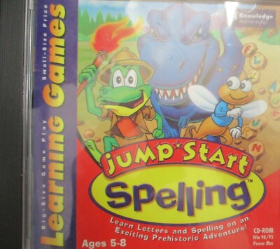 Knowledge Adventure JumpStart Spelling Ages 5-8 738981042534| eBay