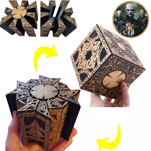 Hellraiser Cube Puzzle Box Lament Configuration Functional Pinhead Prop ...