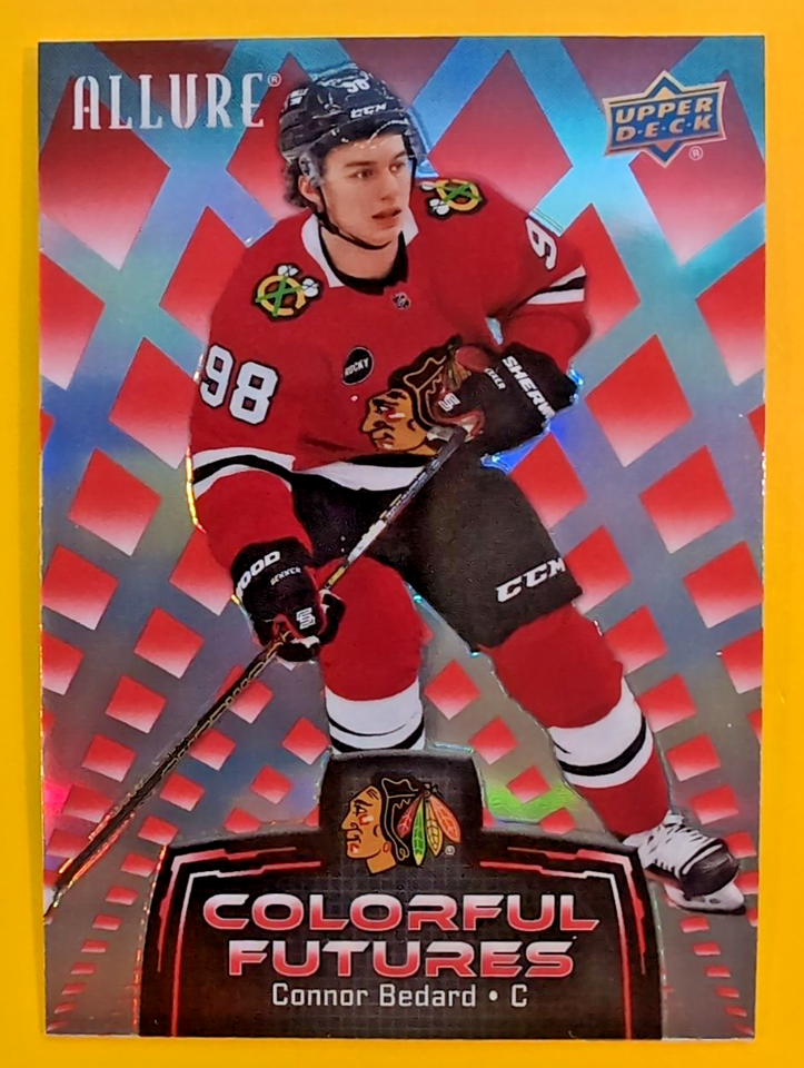 CONNOR BEDARD JUMBO JERSEY 2024-25 ULTIMATE COLLECTION SP 053/199 ...